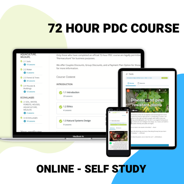 Internationally Recognized Permaculture Design Certificate